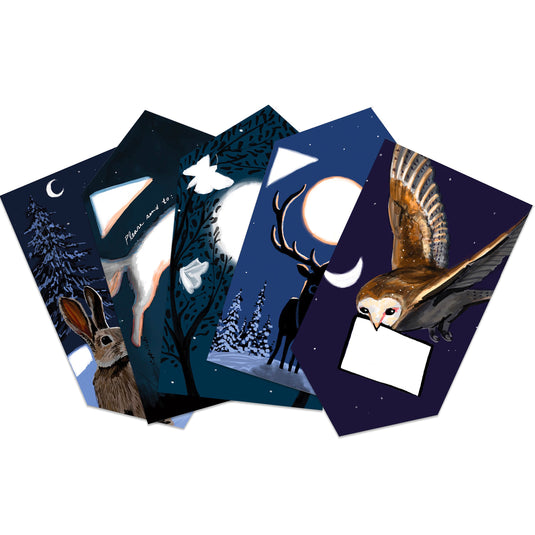 Old Fashioned Text Message Postcard – Tiny and Snail