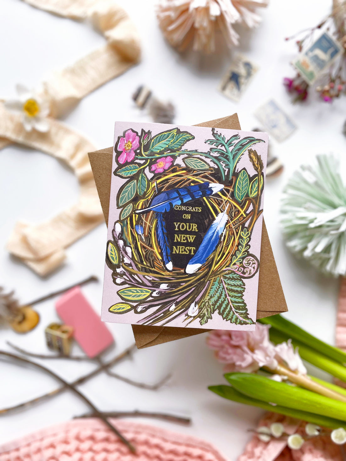 Old Fashioned Text Message Postcard – Tiny and Snail